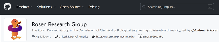 Software | Rosen Research Group